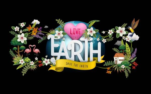 Love earth Vector Images | Depositphotos