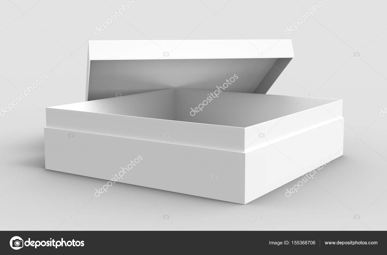 Tilt blank paper box — Stock Photo © kchungtw #155368706
