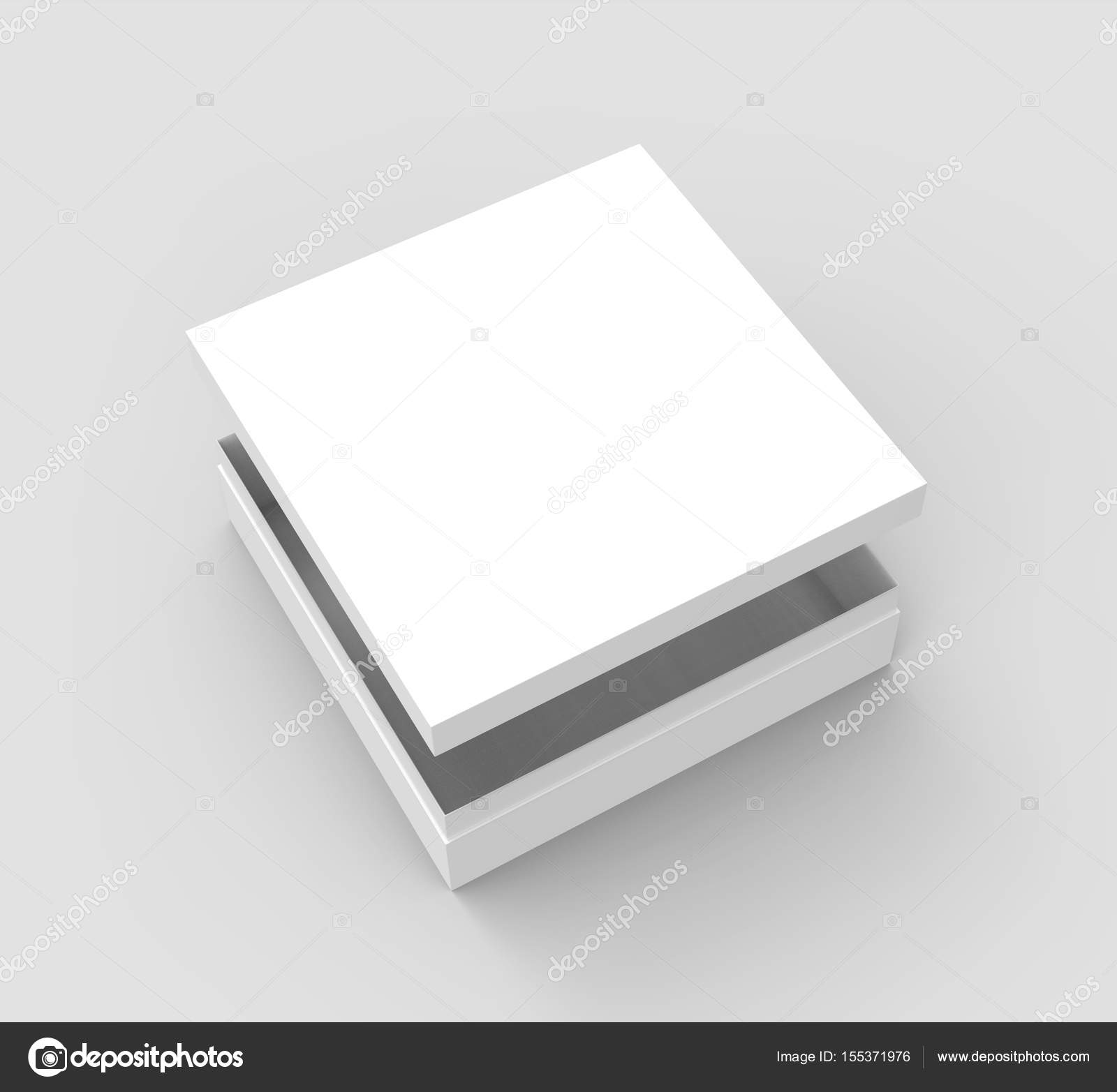 Tilt blank paper box — Stock Photo © kchungtw #155371976
