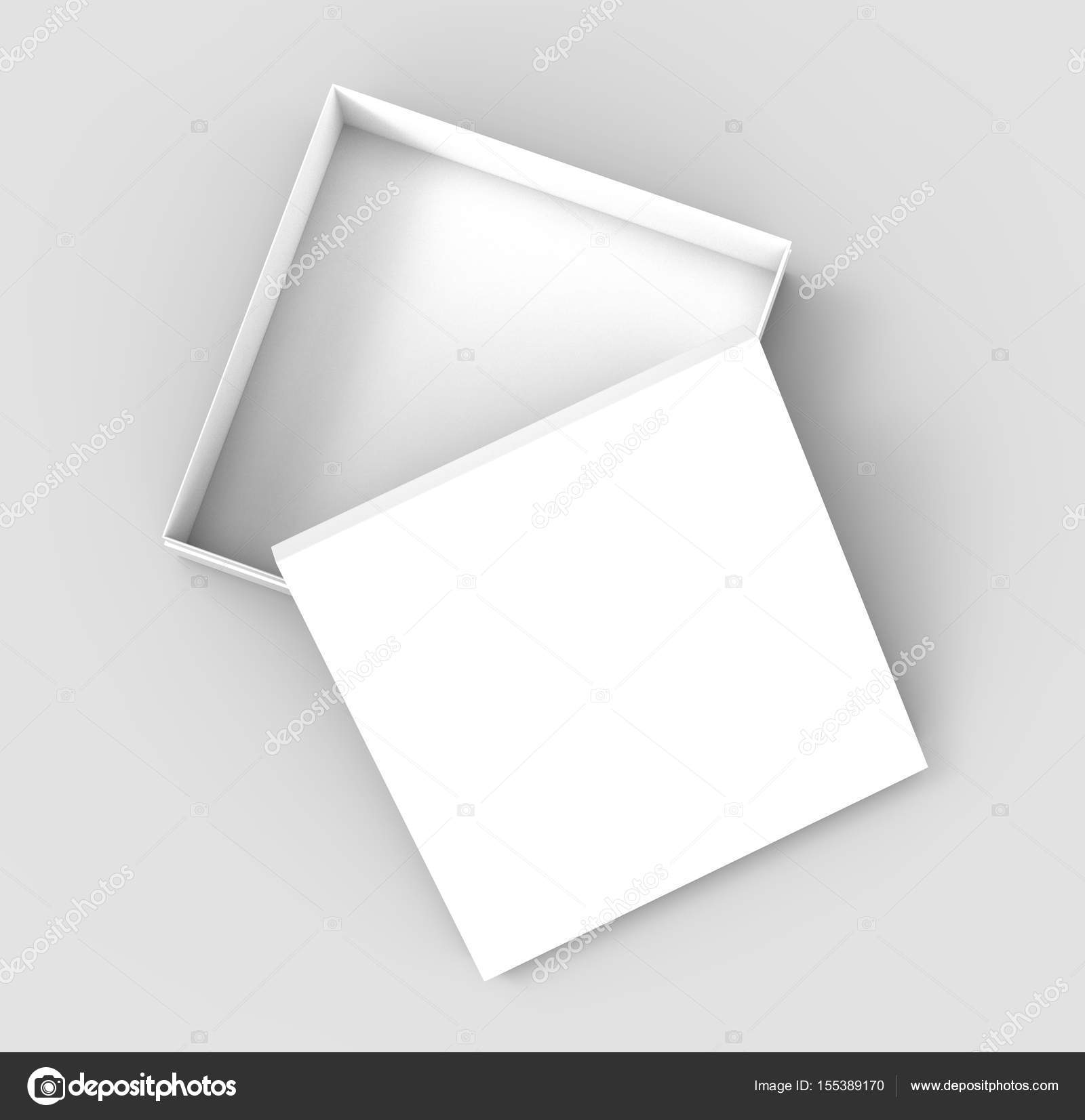 Tilt blank paper box — Stock Photo © kchungtw #155389170
