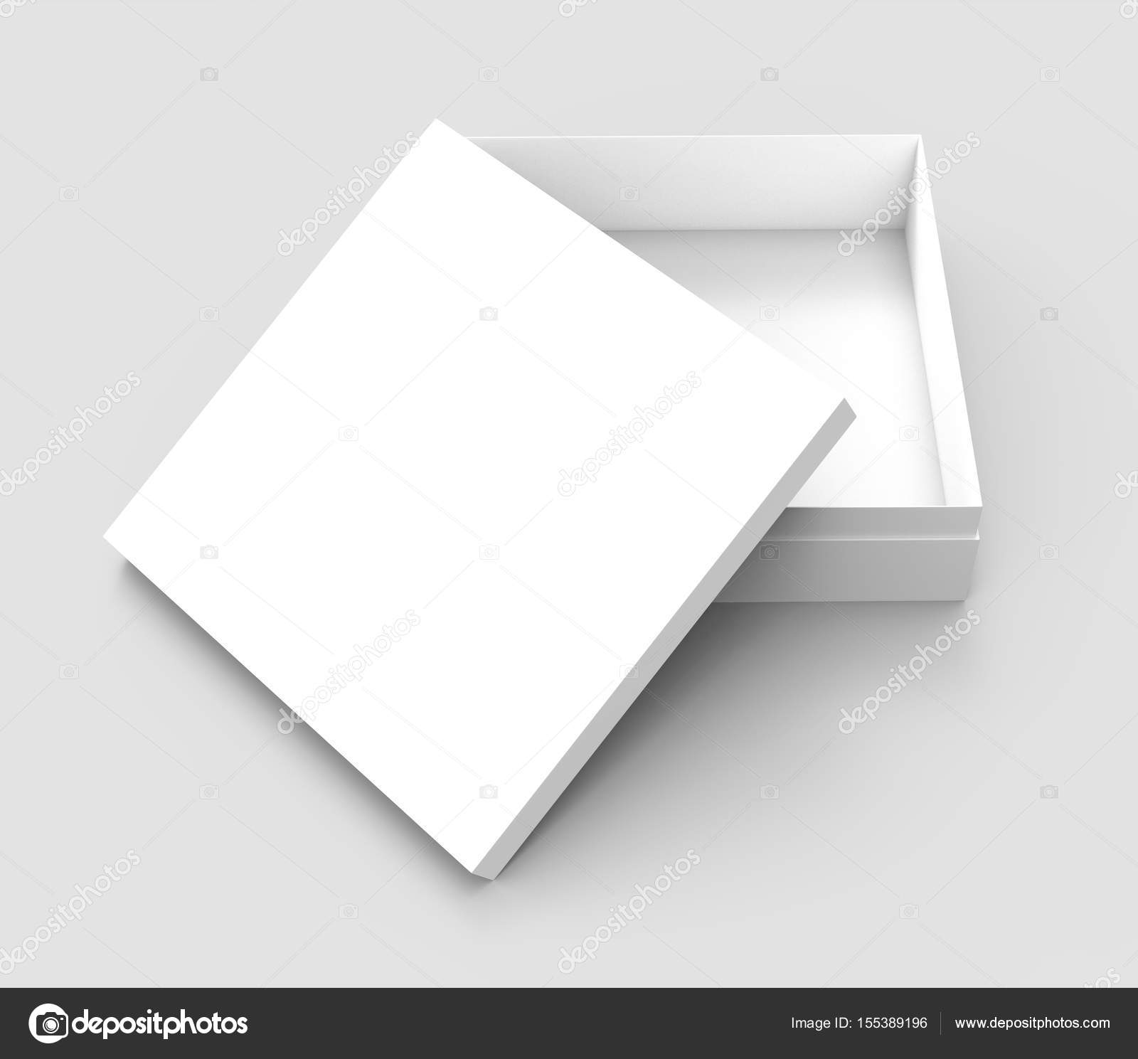 Blank paper box — Stock Photo © kchungtw #155389196