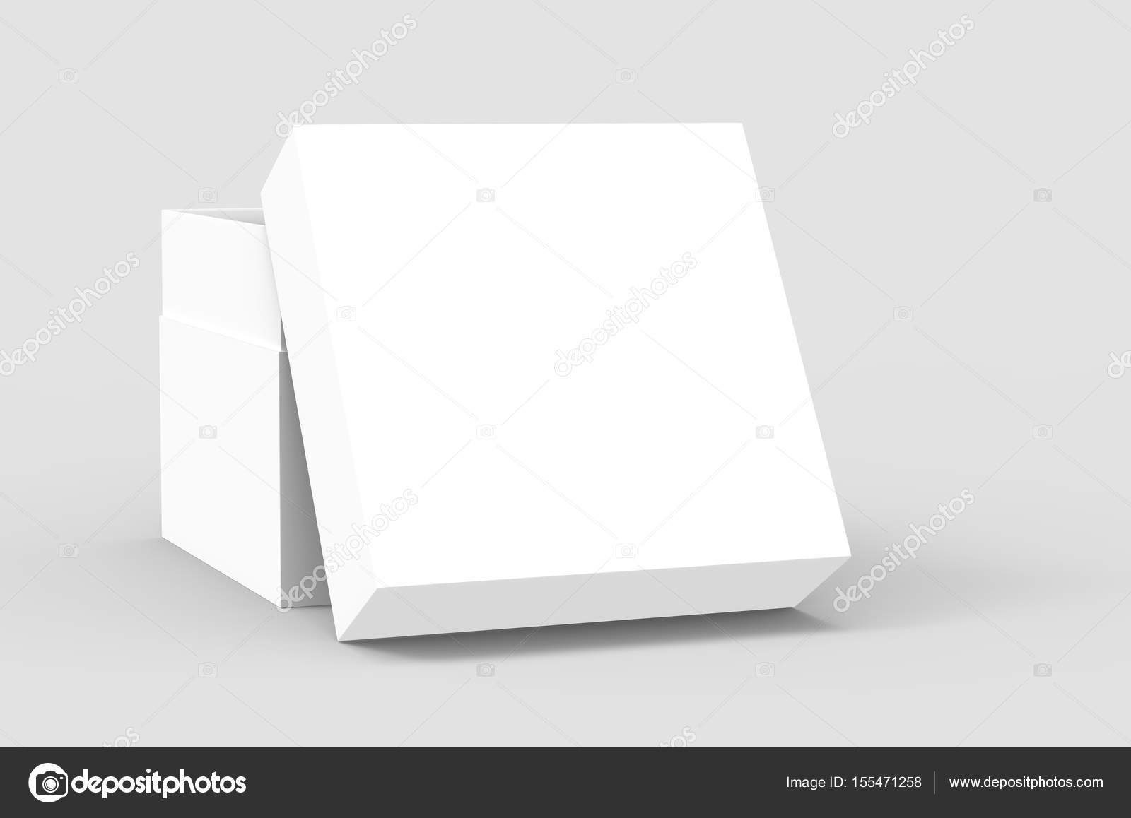 Tilt blank paper box — Stock Photo © kchungtw #155471258