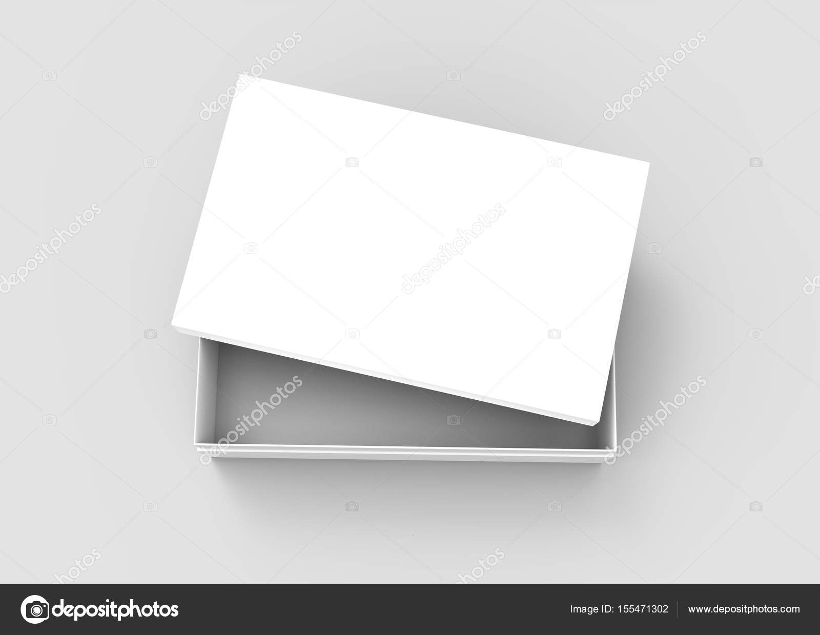 Blank paper box Stock Photo by ©kchungtw 155471302