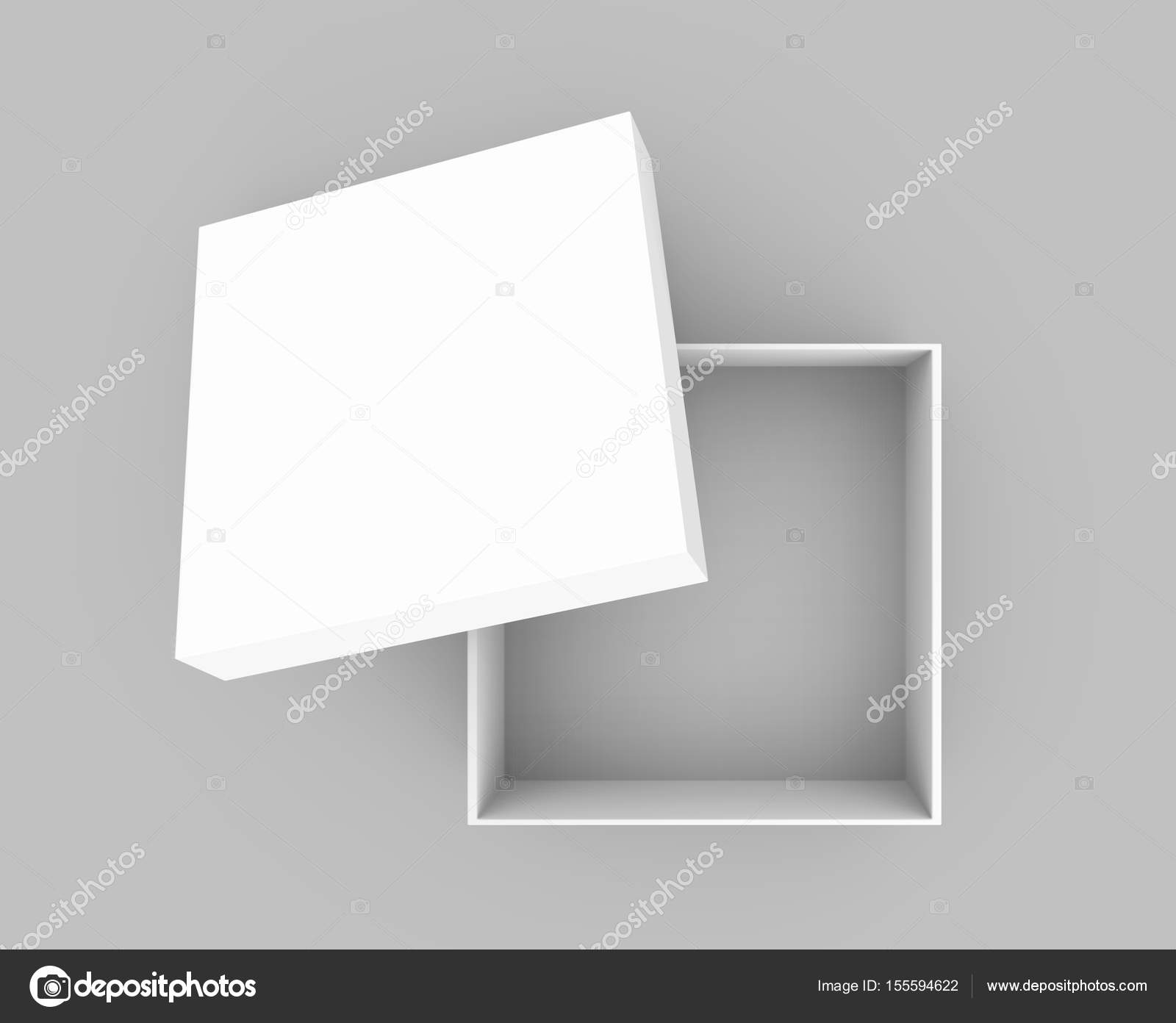 Blank paper box — Stock Photo © kchungtw #155594622