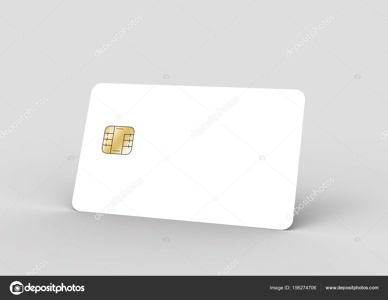 Blank chip card Stock Photo by ©kchungtw 156274706