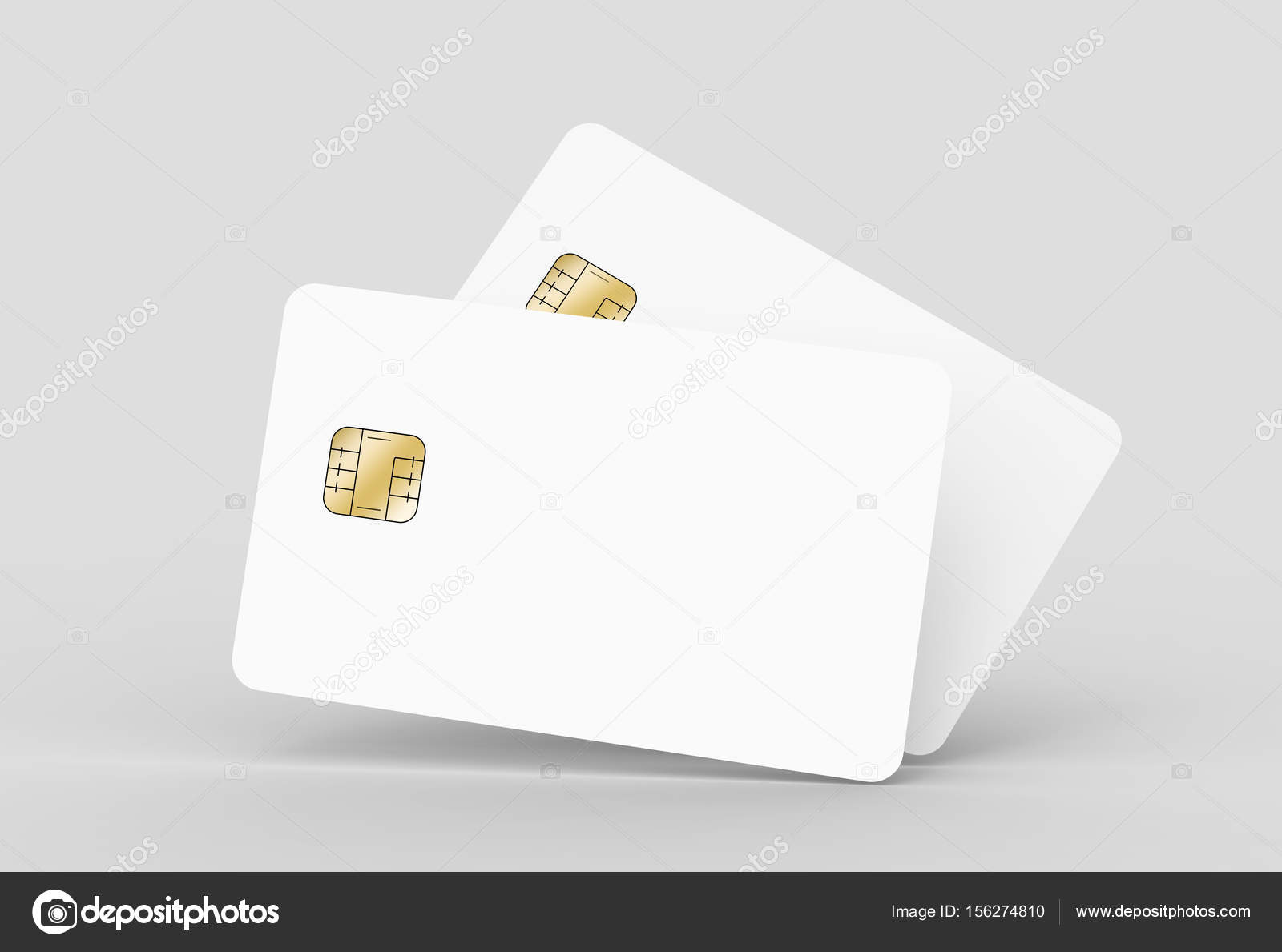 Blank chip cards — Stock Photo © kchungtw #156274810