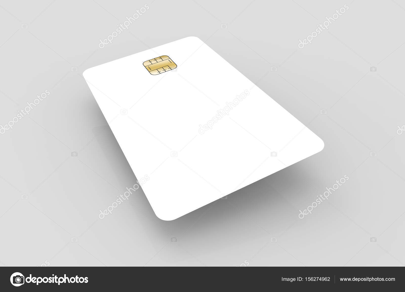 Blank chip card — Stock Photo © kchungtw #156274962