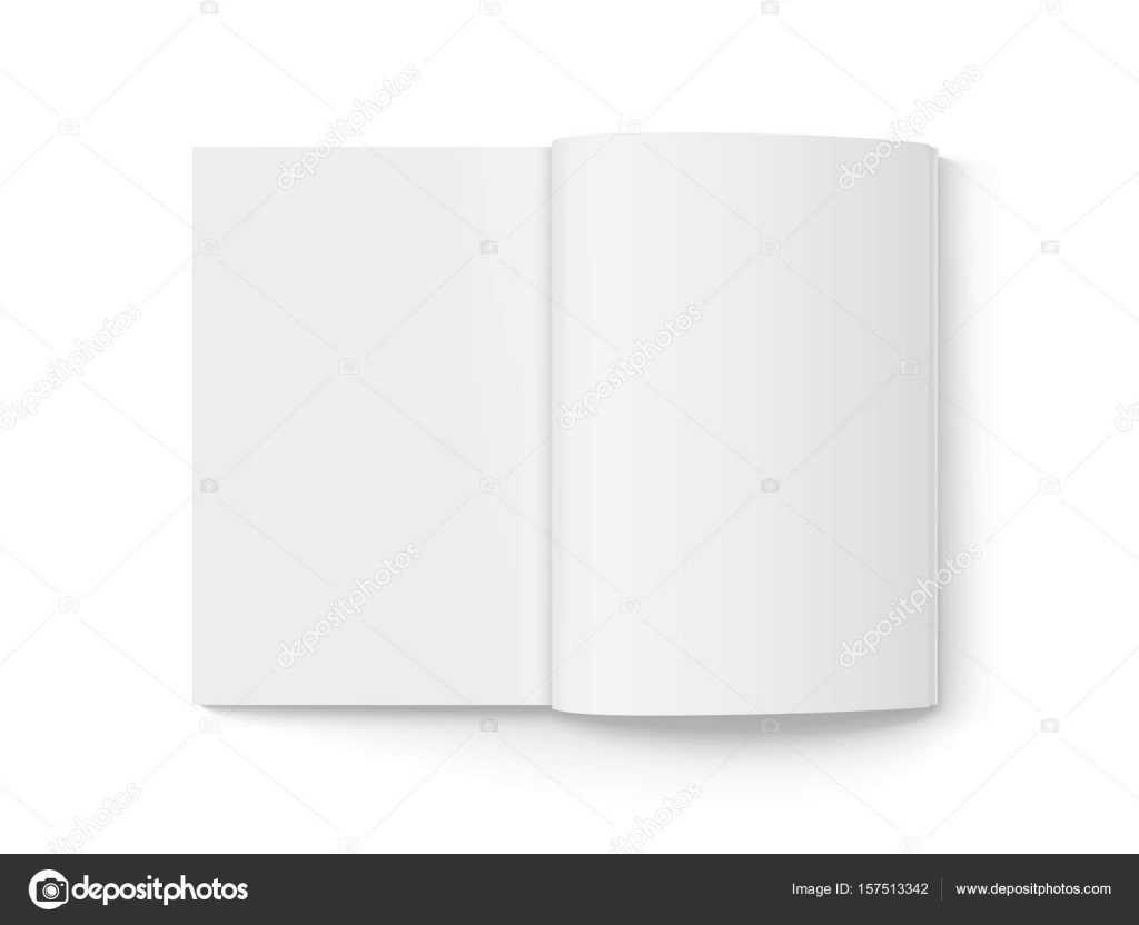 Blank book design Stock Vector Image by ©kchungtw #157513342