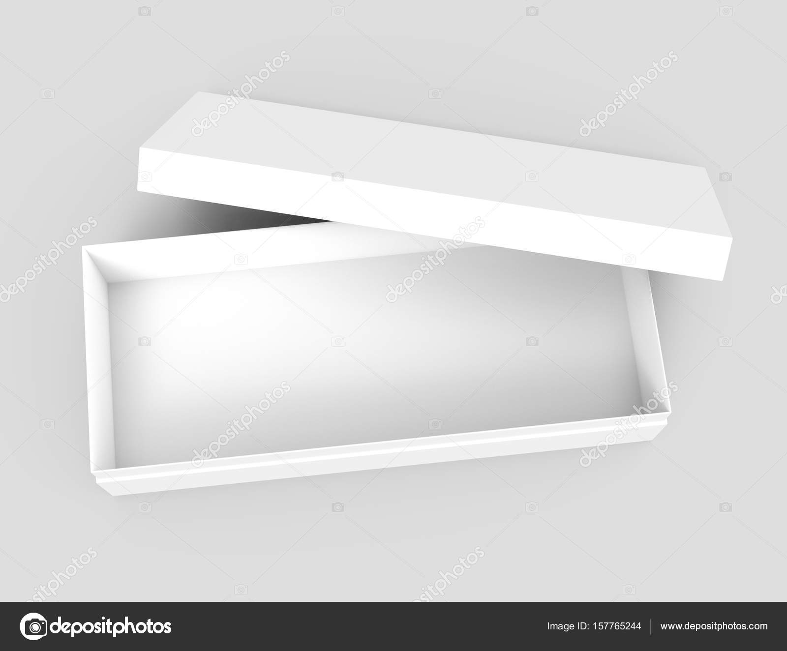 Blank paper box — Stock Photo © kchungtw #157765244