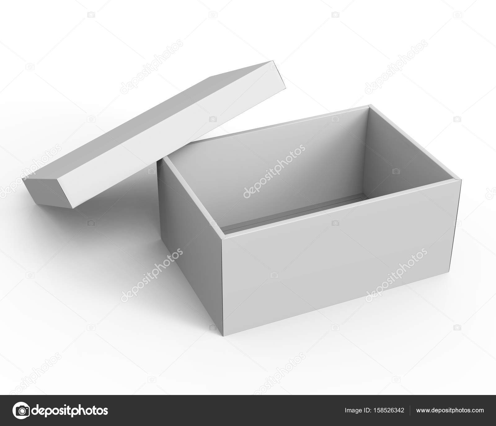 Blank paper box Stock Photo by ©kchungtw 158526342