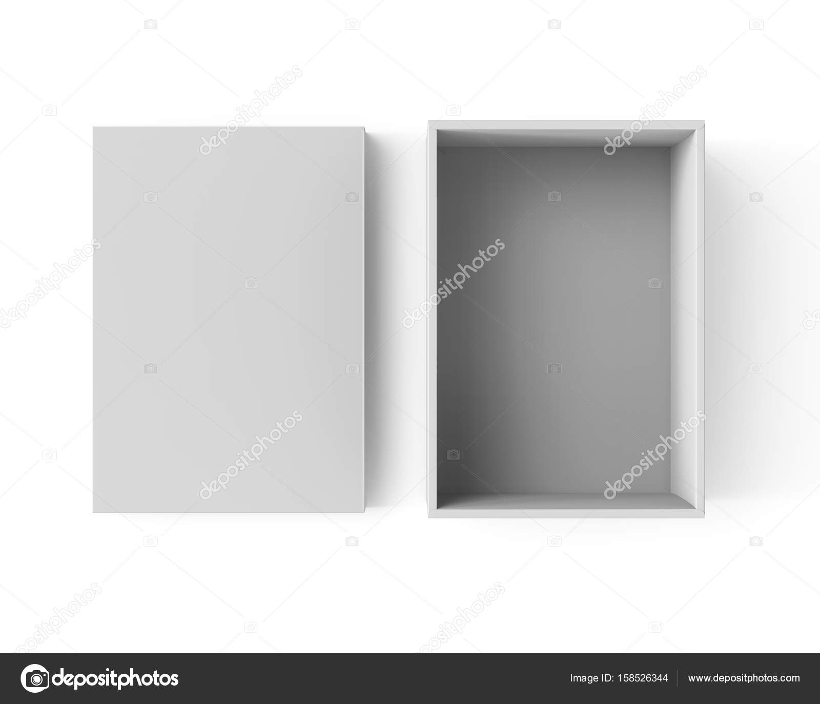 Blank paper box Stock Photo by ©kchungtw 158526344
