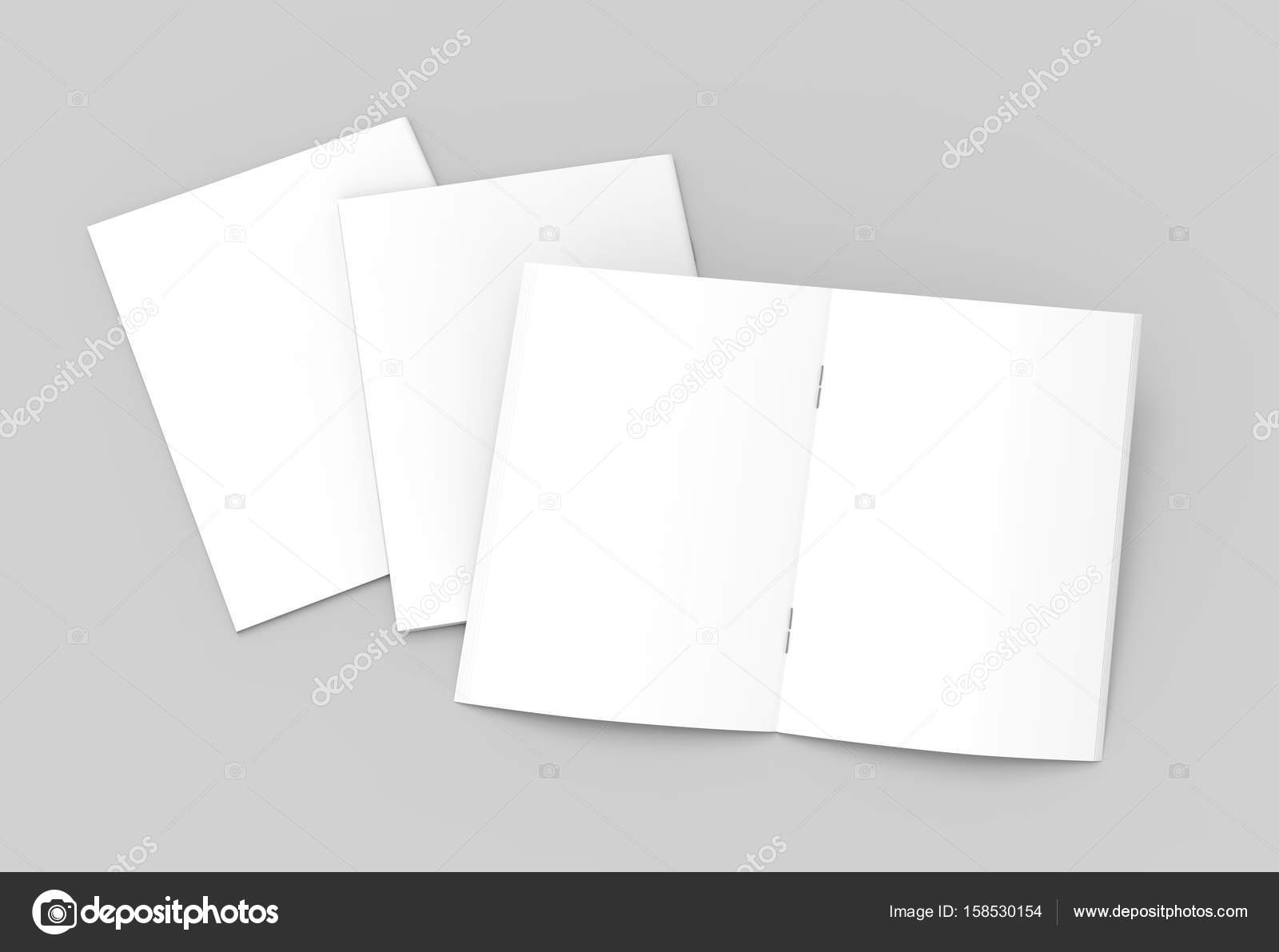 Blank brochures design Stock Photo by ©kchungtw 158530154