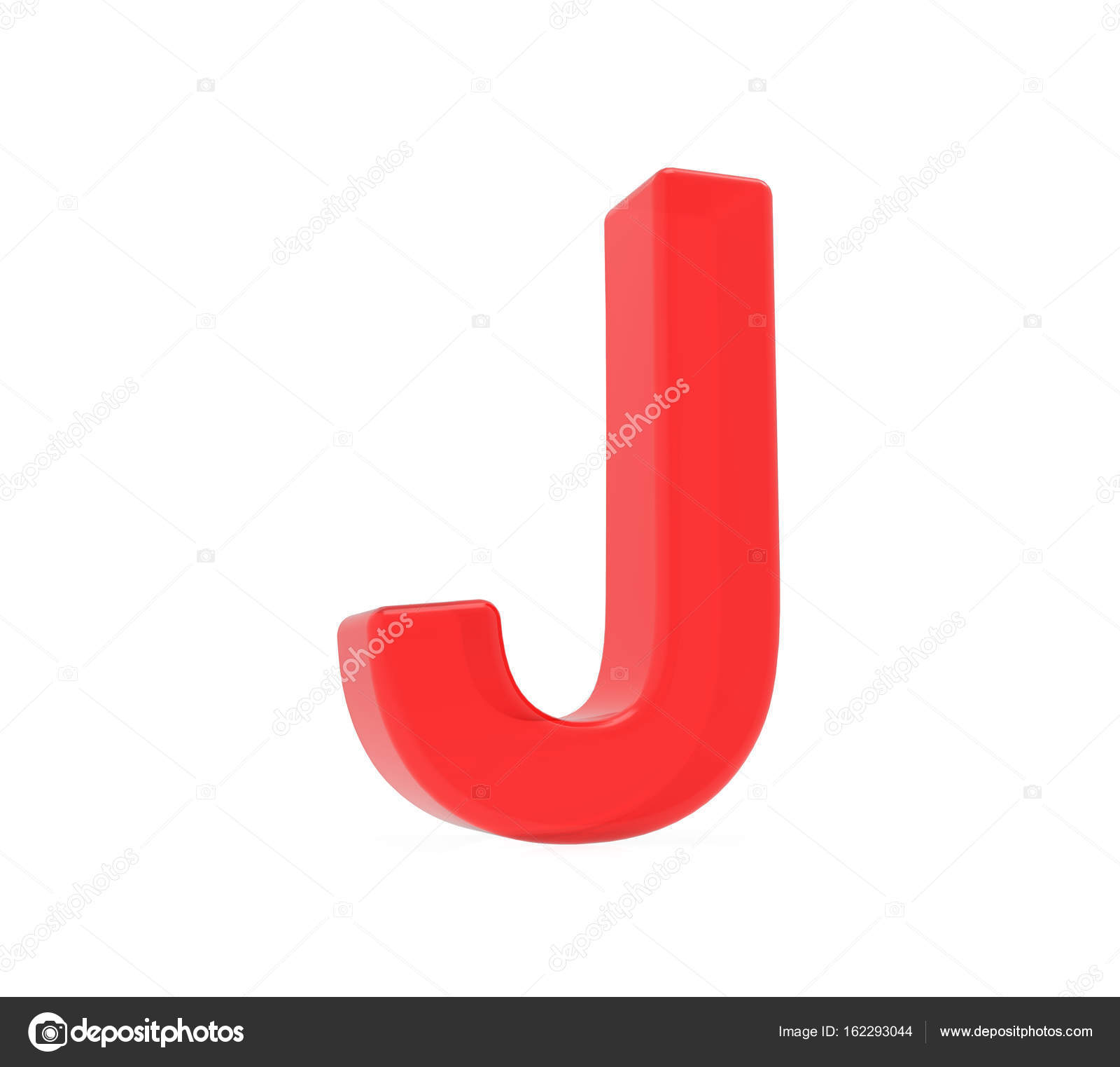 Red letter J — Stock Photo © kchungtw #162293044