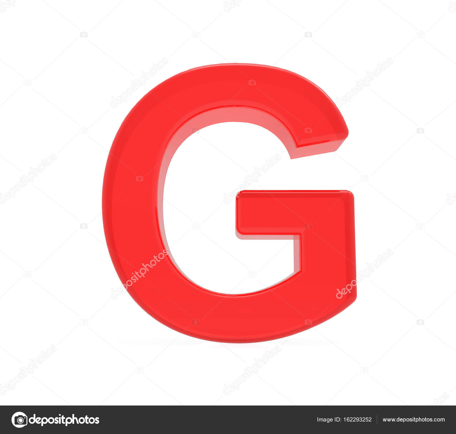 Red letter G — Stock Photo © kchungtw #162293252