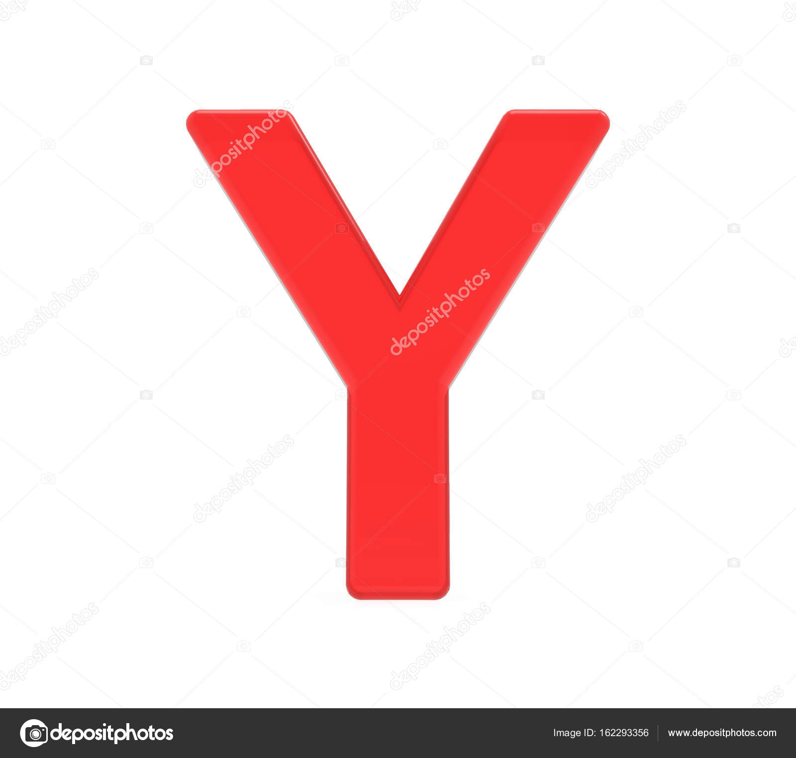 Red letter Y — Stock Photo © kchungtw #162293356