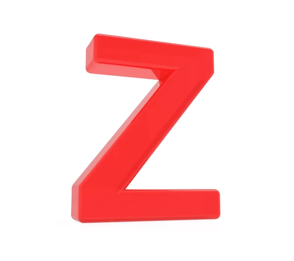 3D render red beveled alphabet Z Stock Photo by ©kchungtw 171110676