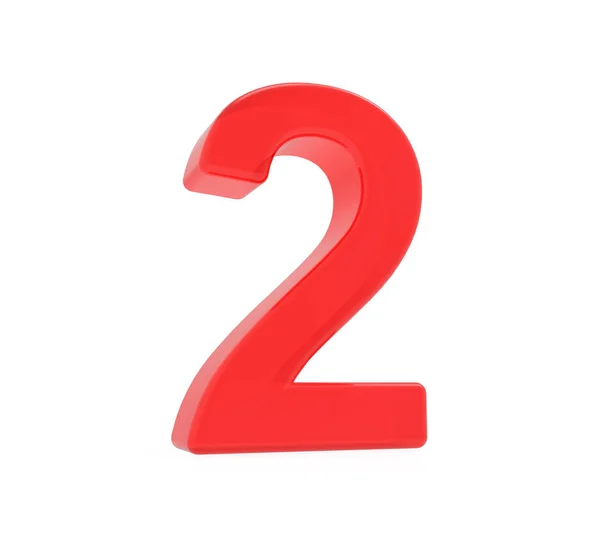 Red number 2 ⬇ Stock Photo, Image by © kchungtw #162293000