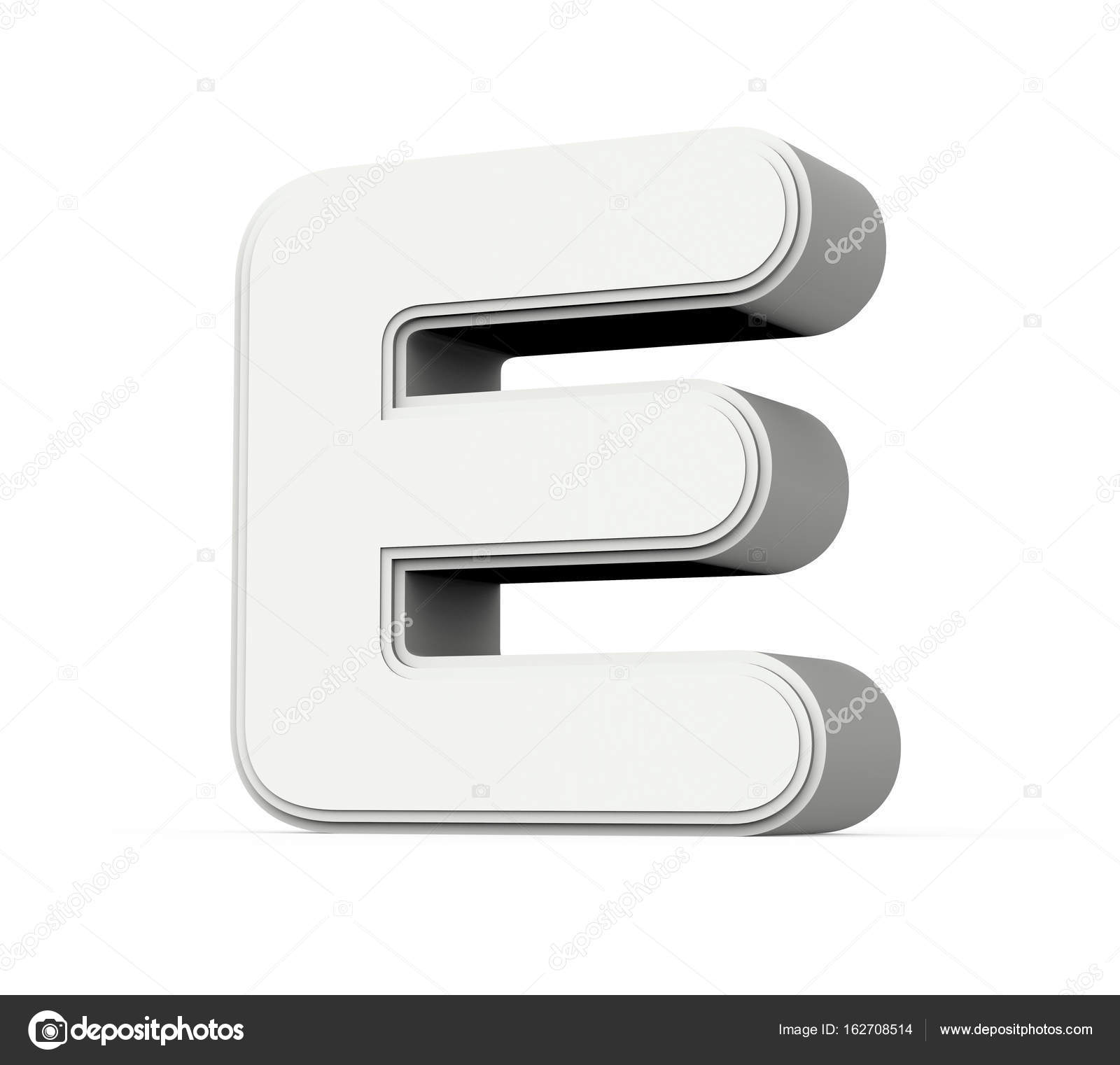 White letter E Stock Photo by ©kchungtw 162708514
