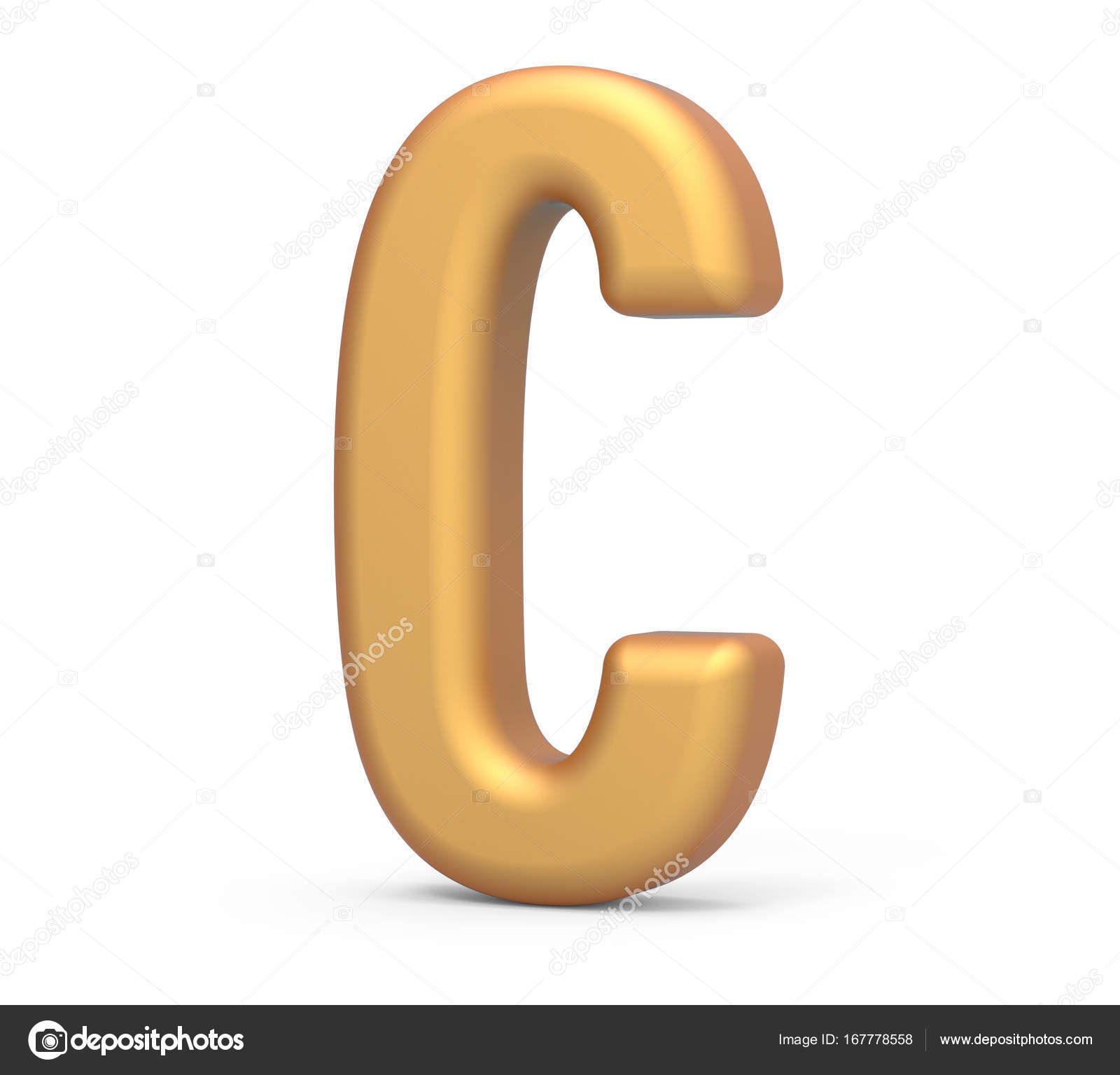 Golden letter C — Stock Photo © kchungtw #167778558
