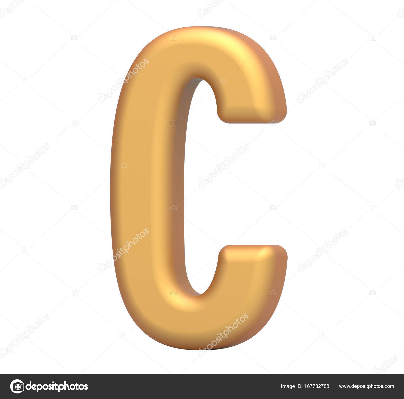 Golden letter C — Stock Photo © kchungtw #167782788