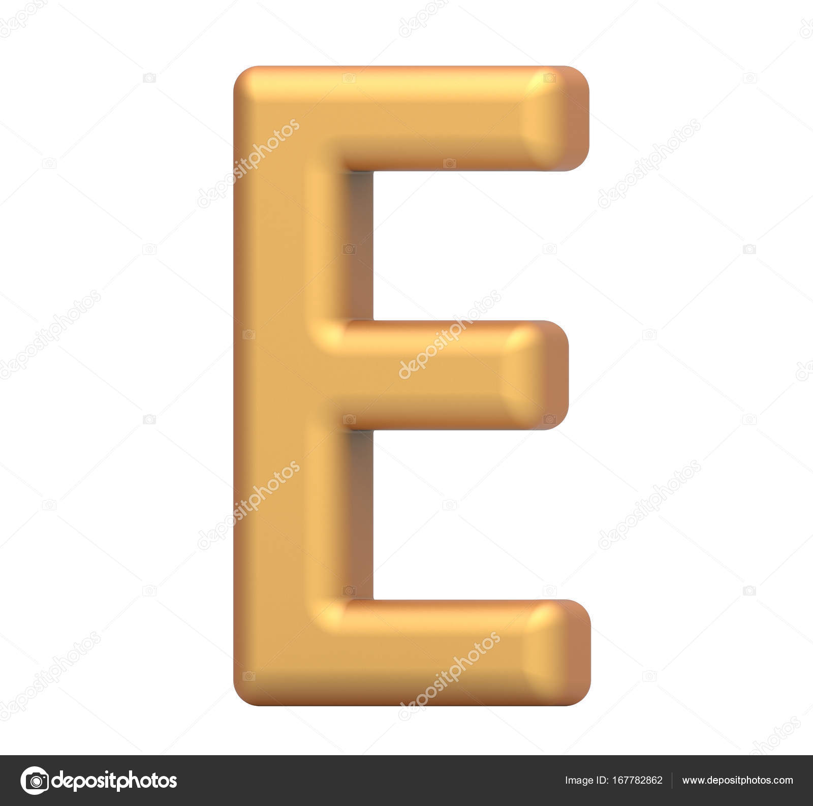 Golden letter E — Stock Photo © kchungtw #167782862