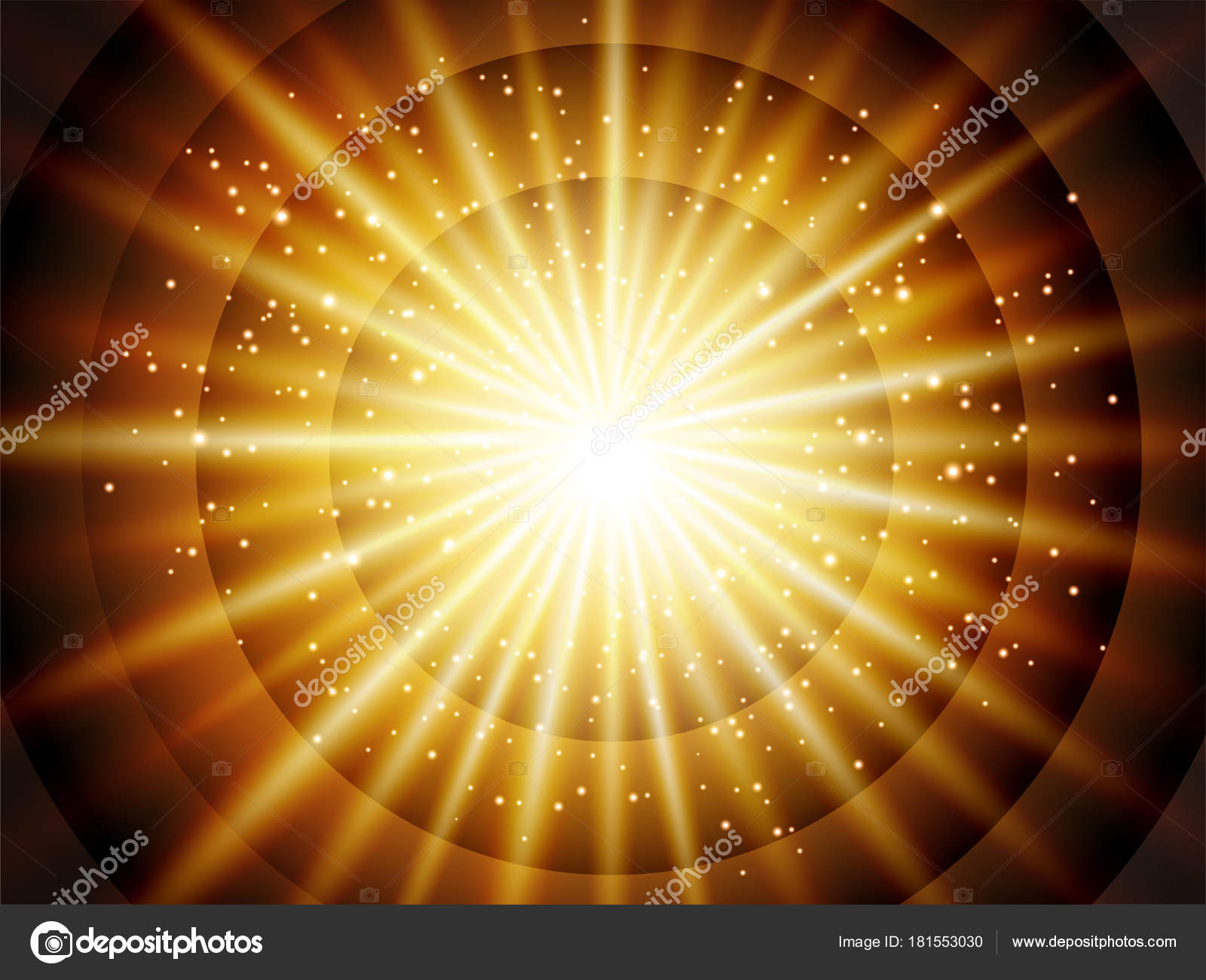 Glittering radiation background Stock Vector by ©kchungtw 181553030