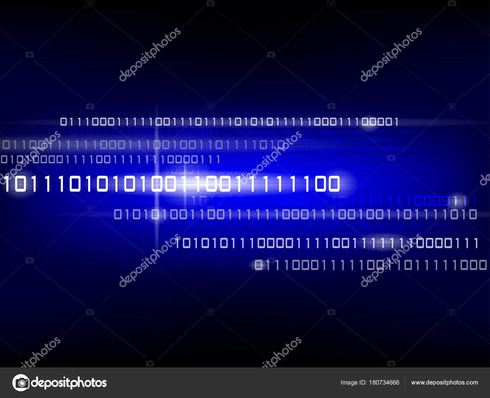 Cyber Security Concept Binary Code Background Stock Vector By ©tle Ja