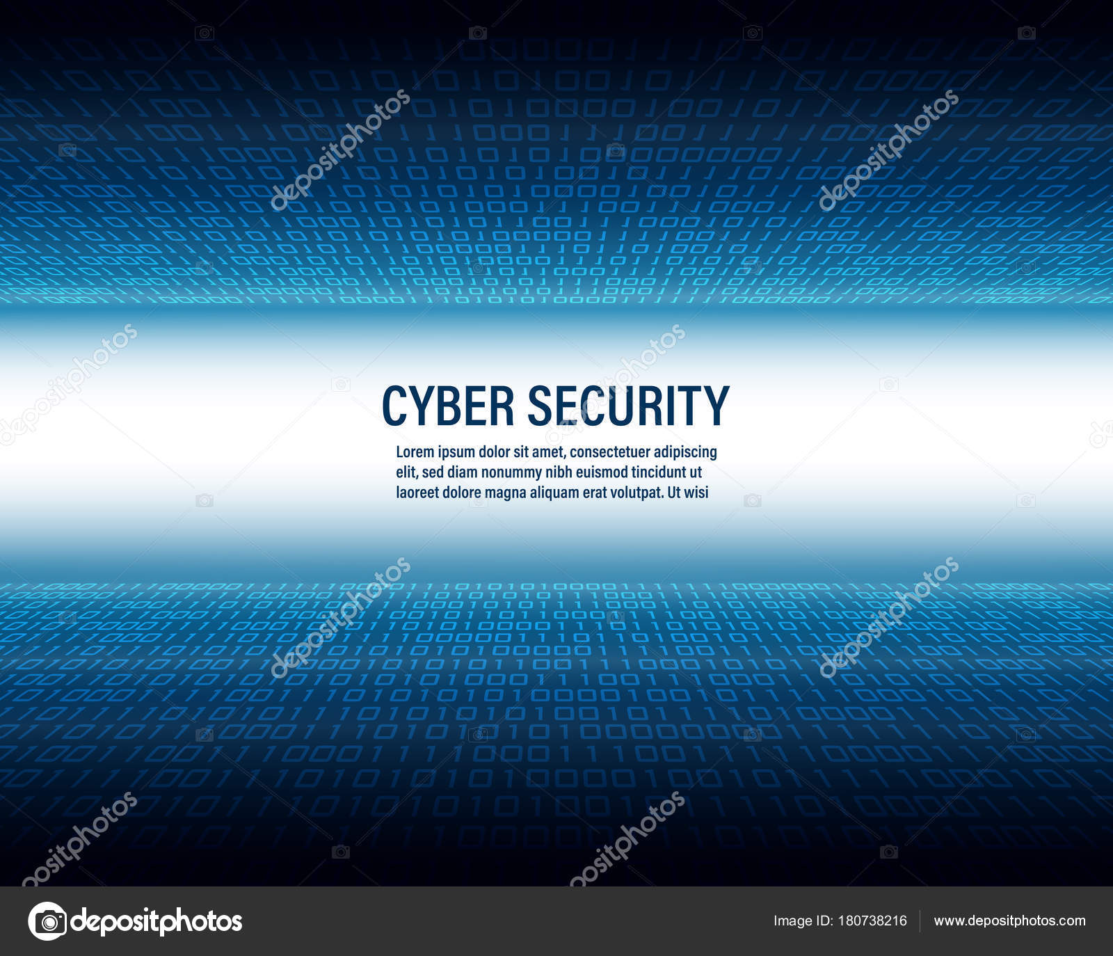 Vector Cyber Security Concept Binary Code Background Stock Vector Image by ©tle_ja@windowslive ...