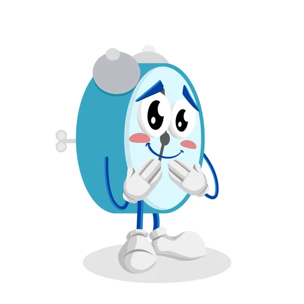 Ghost Mascot Background Ashamed Pose Flat Design Style Your Mascot ...