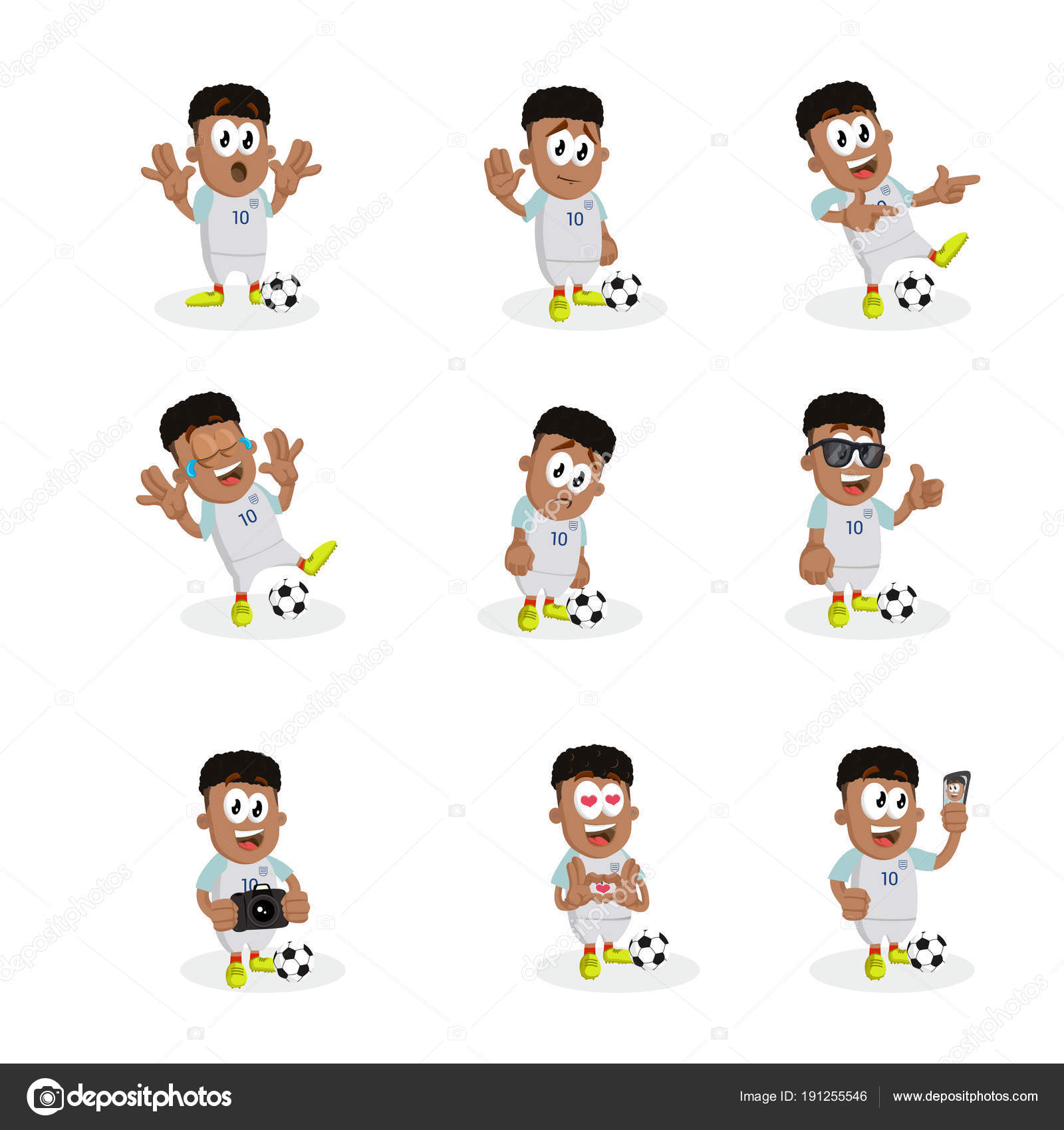 All Set England Mascot Background Flat Design Style Your Mascot Stock ...