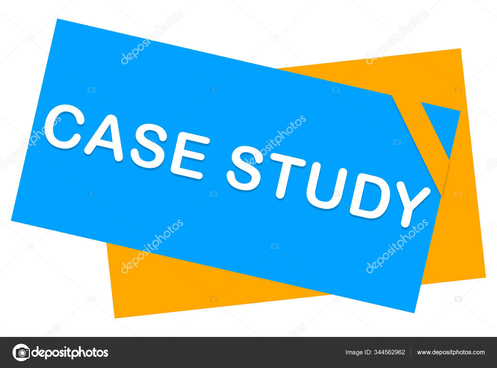Case study web Sticker Button Stock Photo by ©weissdesign 344562962