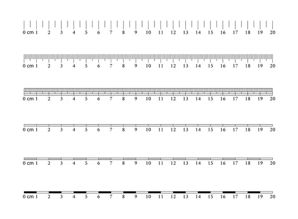 Measure scale ruler Vector Art Stock Images | Depositphotos