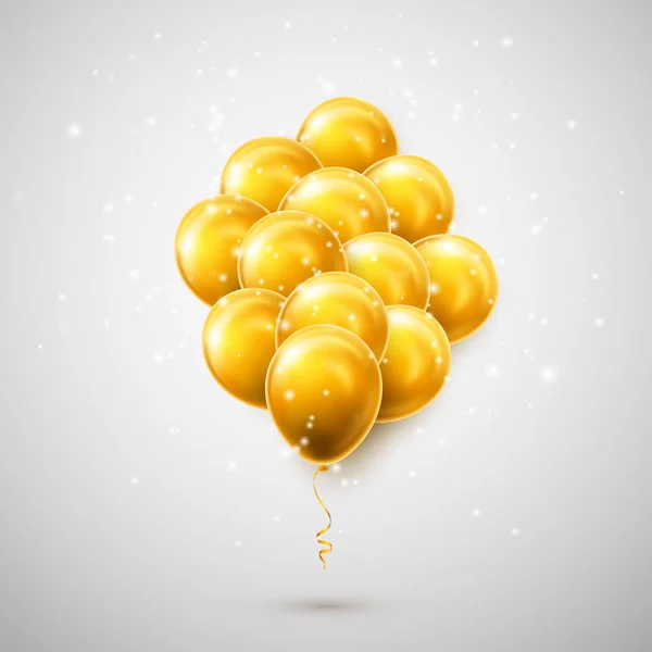 20,179,840 Gold balloon Vector Images | Depositphotos