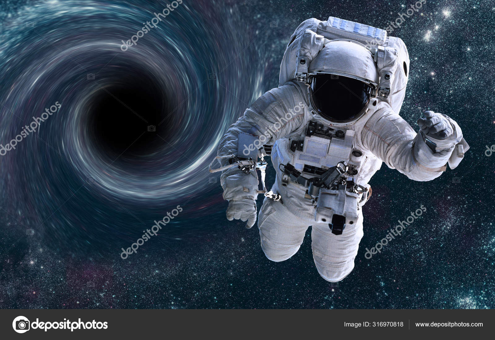 Black Hole Astronaut Fall