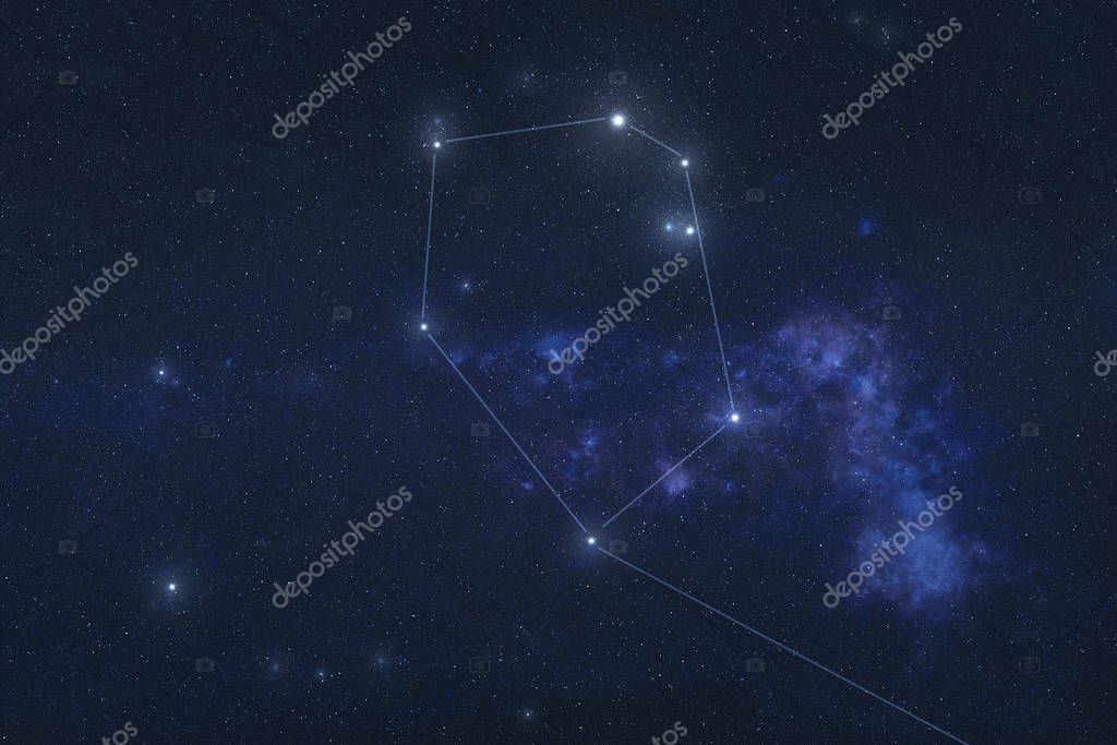 Constelación de Auriga en el espacio exterior 2022
