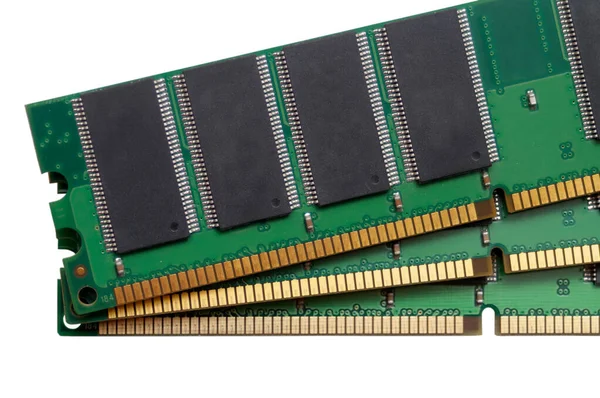Memory module on motherboard. Stock Photo by ©Artgo-biz 35484255