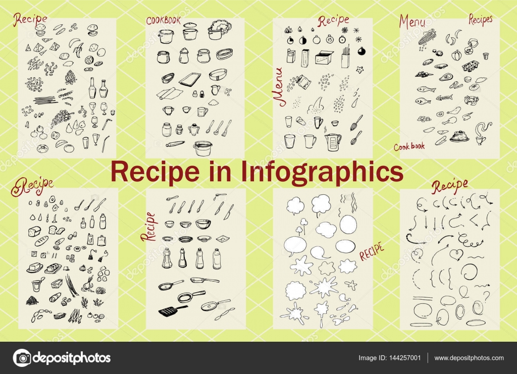 Recipe in Infographics Stock Vector Image by ©Magic-zz #144257001