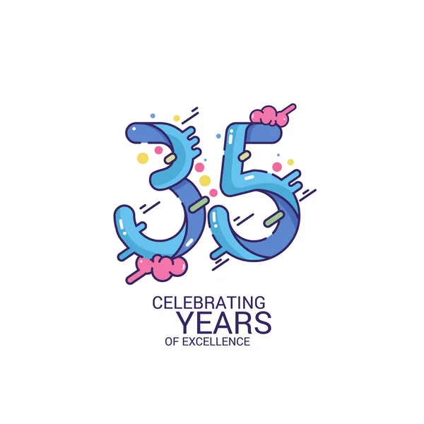 35 years logo Stock Vectors, Royalty Free 35 years logo Illustrations ...