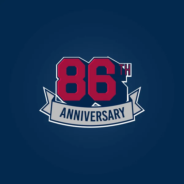 86 anniversary logo Vector Art Stock Images | Depositphotos