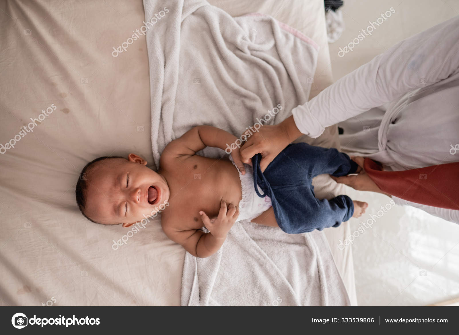 Toddler Boy Diaper Change