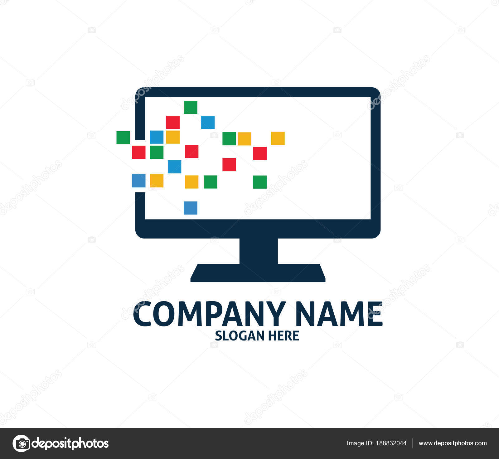 Computer Logo Design Samples
