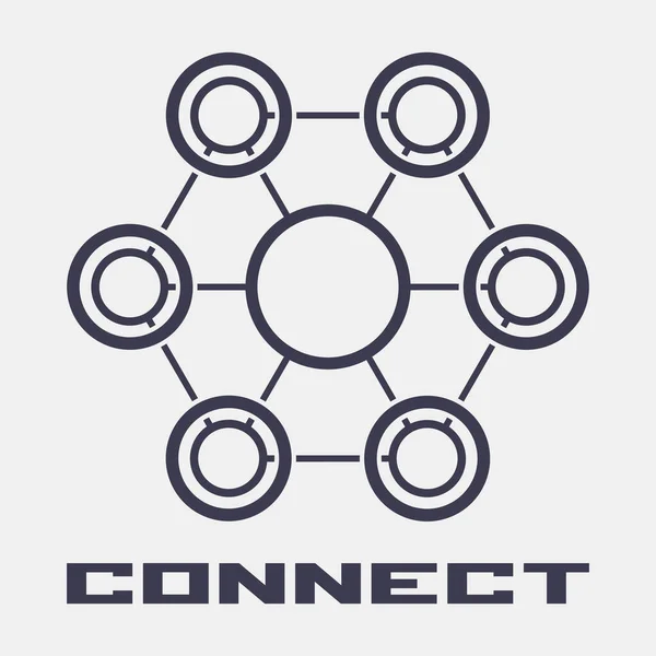 9,692,057 Connect element logo Vector Images | Depositphotos