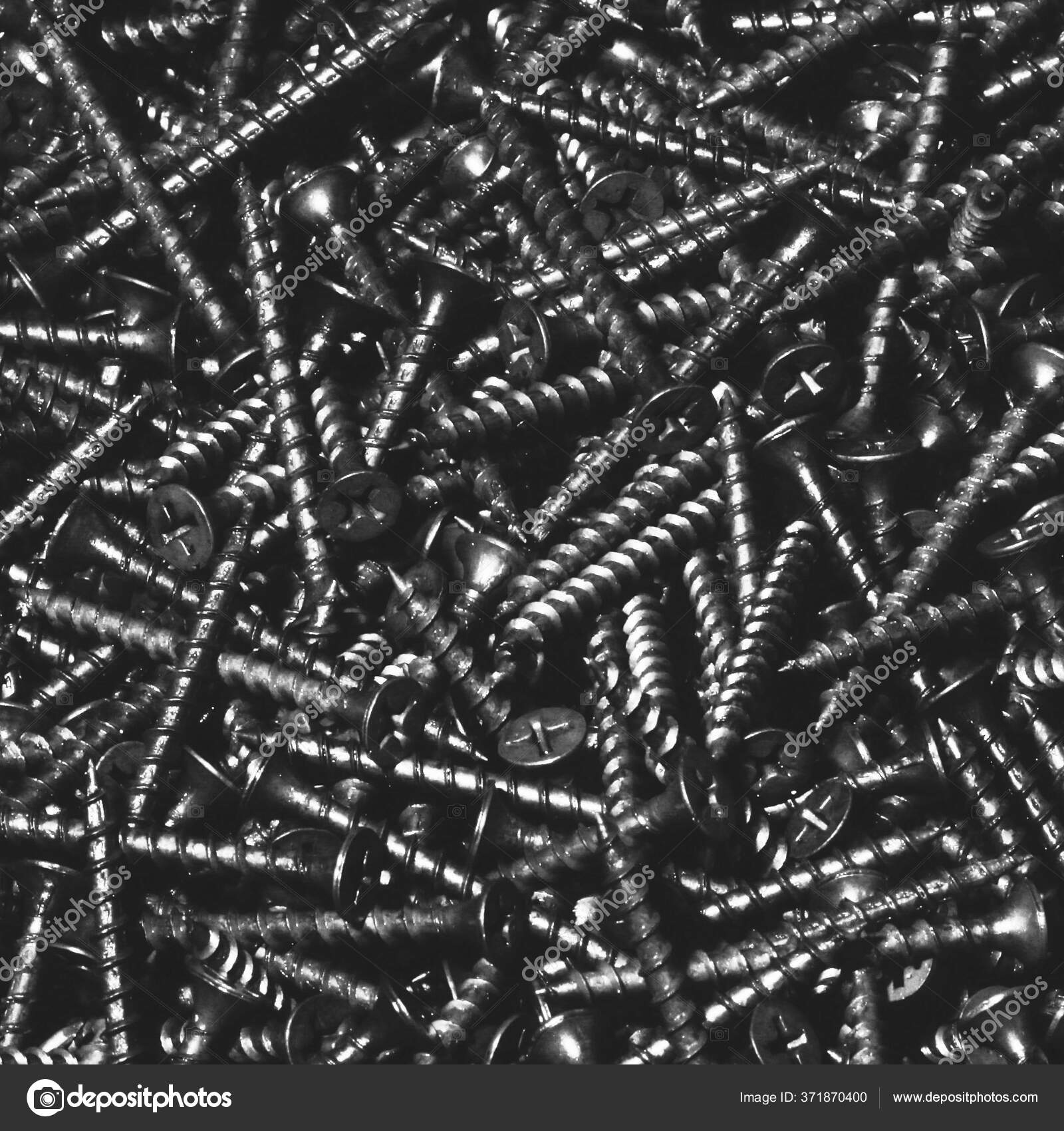 Set Iron Screws Close — Stock Photo © fle-x-elf #371870400