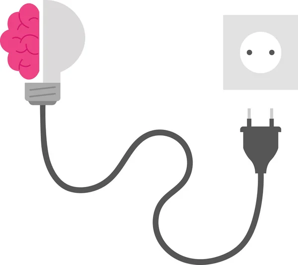 Electric brain Vector Images | Depositphotos