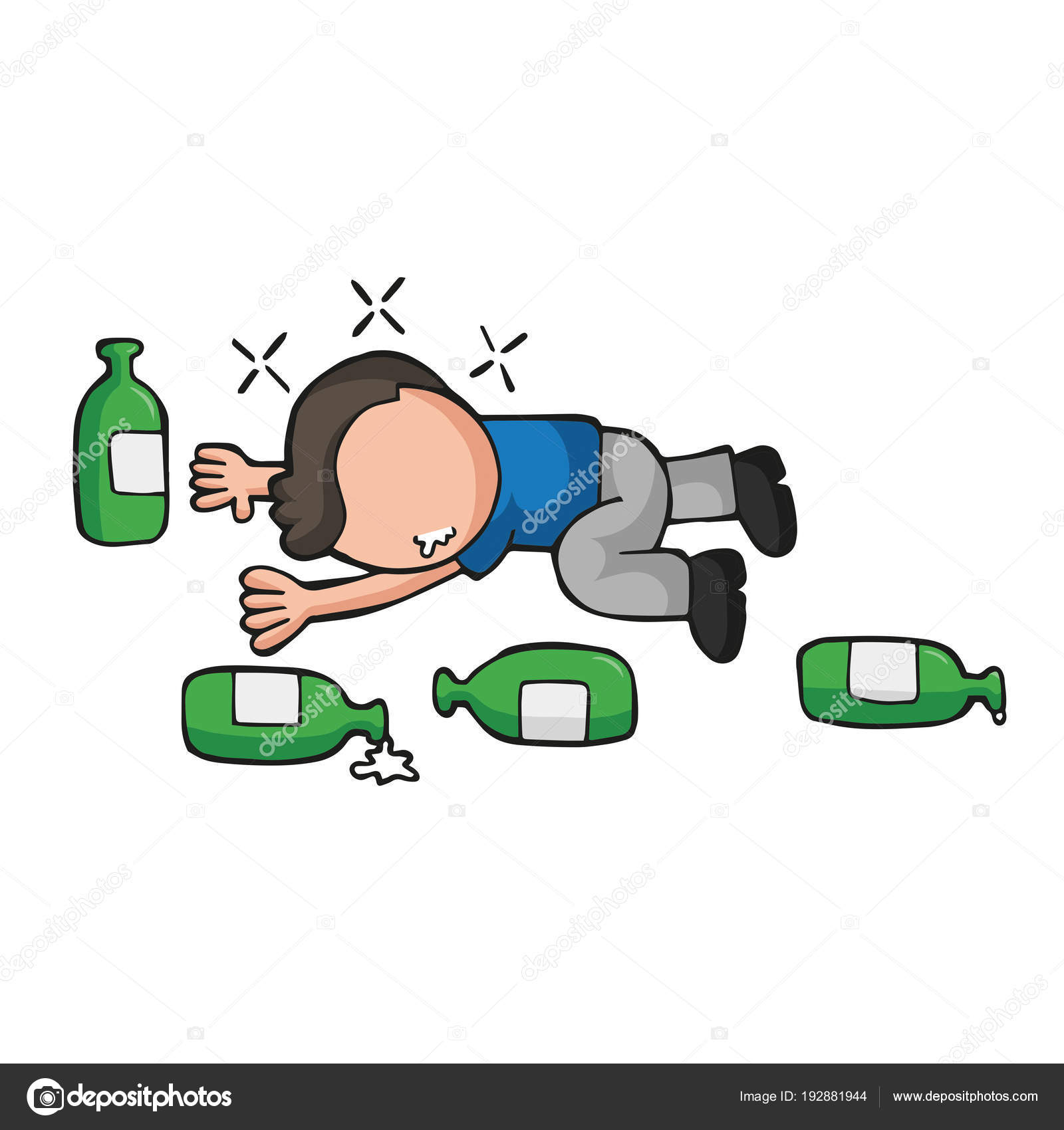 Cartoon Picture Of Drunk Person Drunk Man Vector Hd Images, Drunk