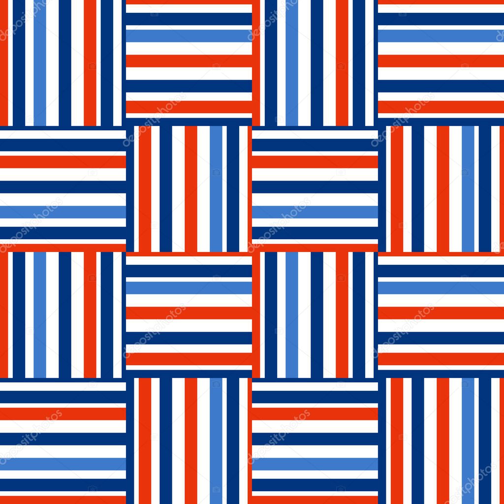 Patrón a cuadros. Franjas horizontales y verticales de diferentes ...