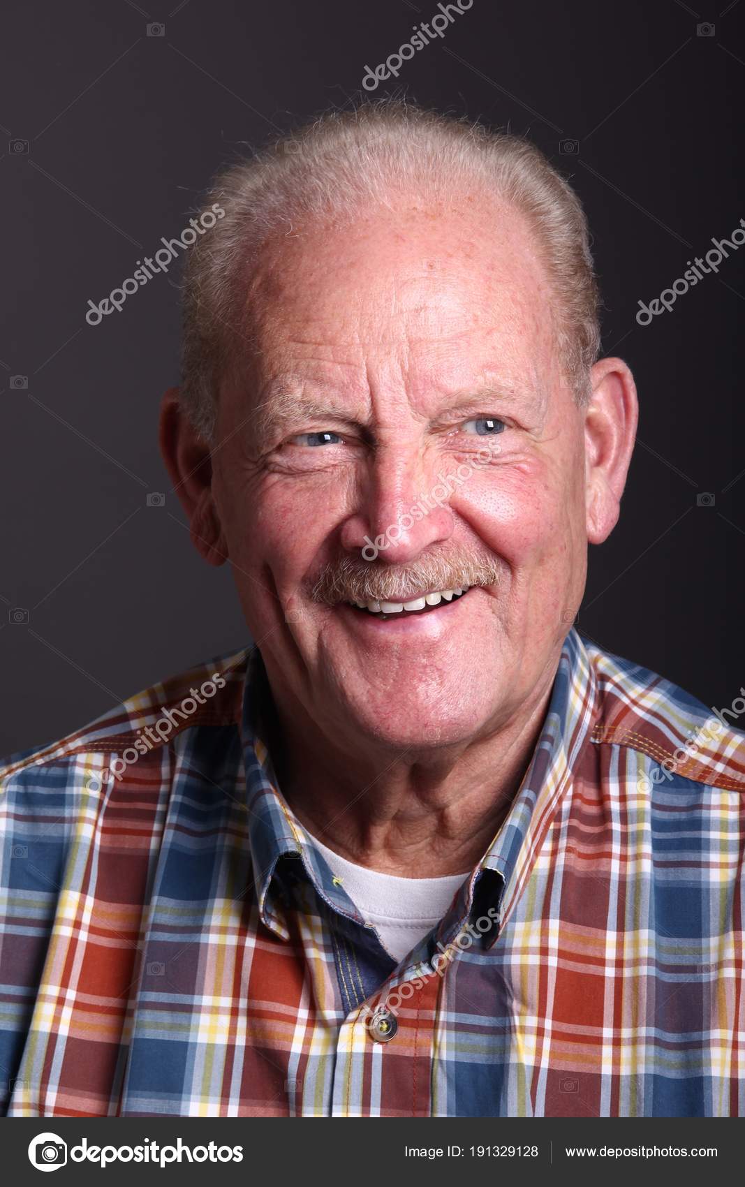 Handsome Beautiful Old Man — Stock Photo © Djomas #191329128