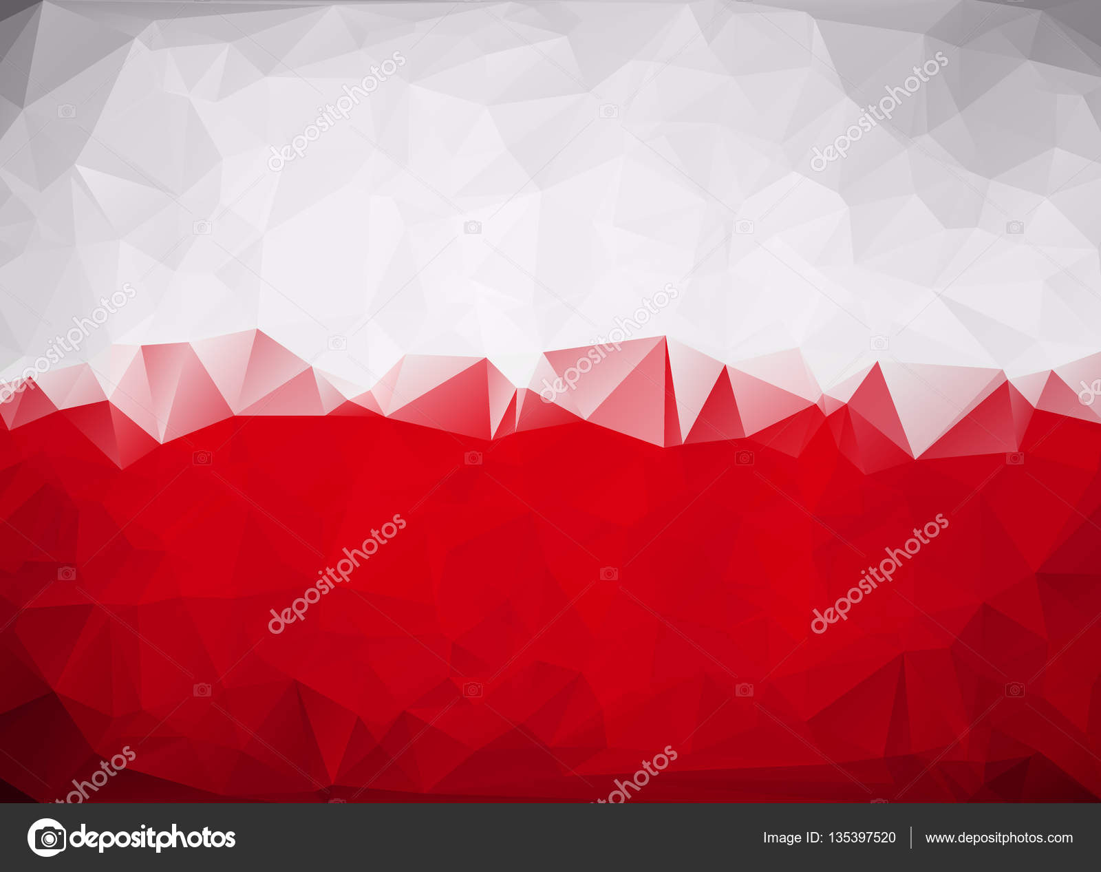Poland flag polygon texture Stock Vector Image by ©pockygallery #135397520