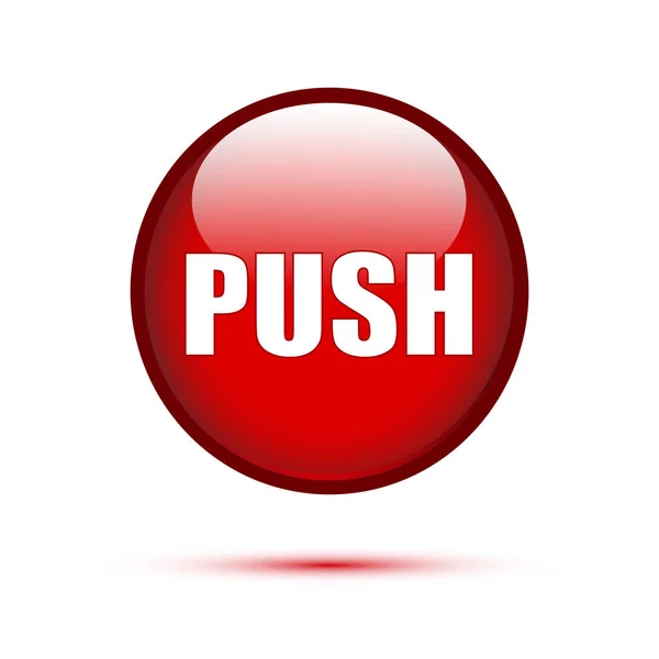 Red glossy fire button Stock Vector Image by ©pockygallery #26133157