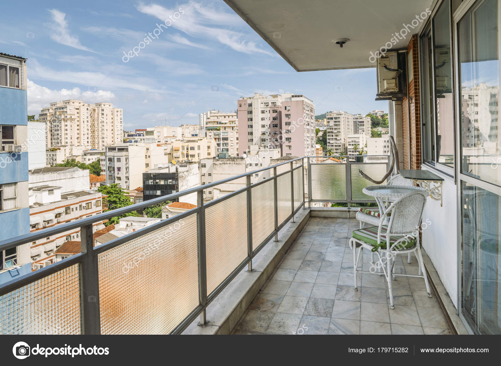 High rise balcony view Stock Photo by ©Brasilnut 179715282